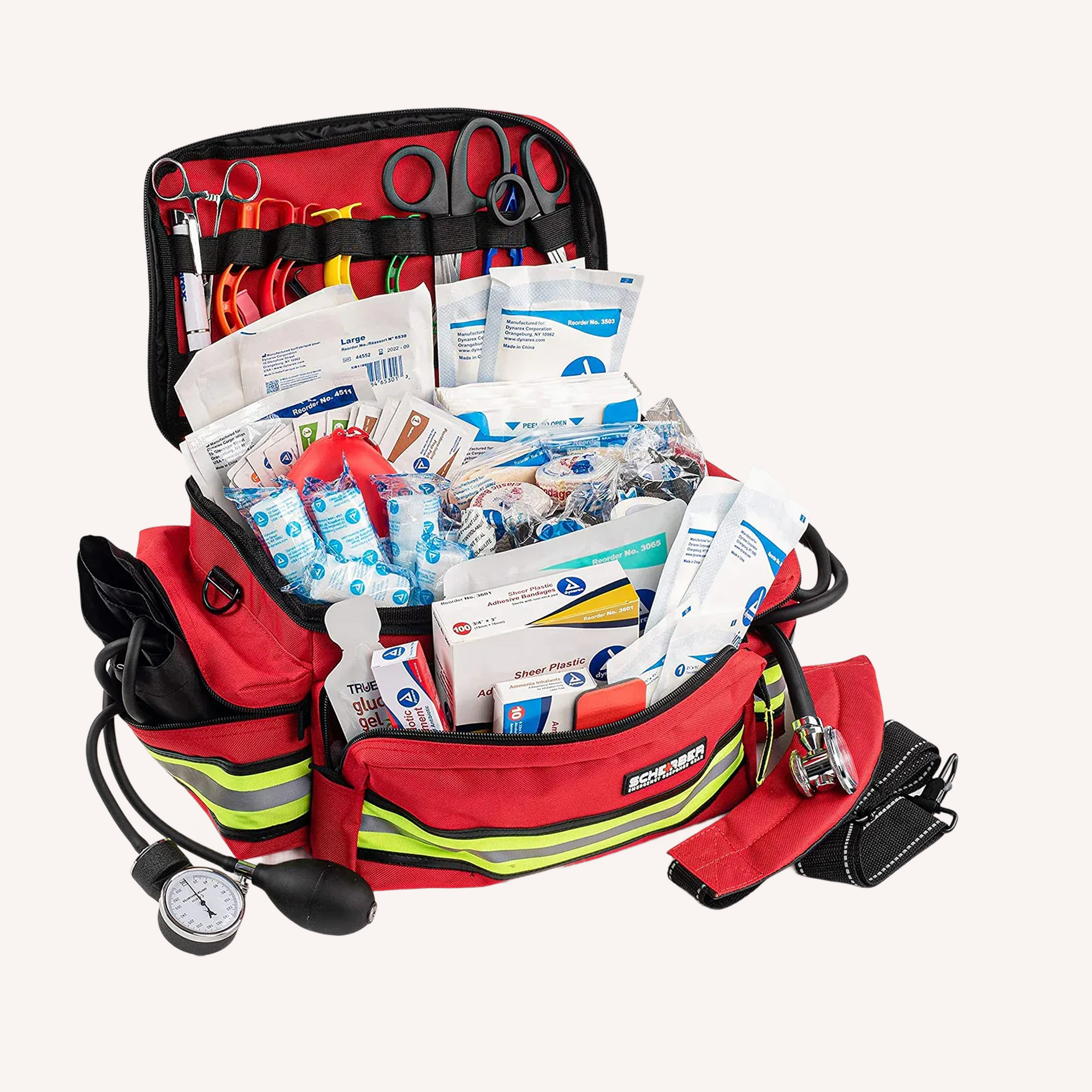 Scherber Fully Stocked EMT and EMS Trauma Kits